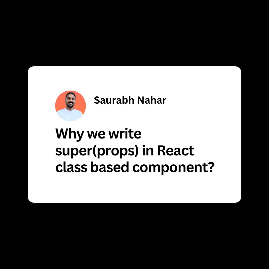 Saurabh Nahar on LinkedIn: #react #reactdeveloper #webdeveloper # ... Saurabh Nahar on LinkedIn: #react #reactdeveloper #webdeveloper # ...