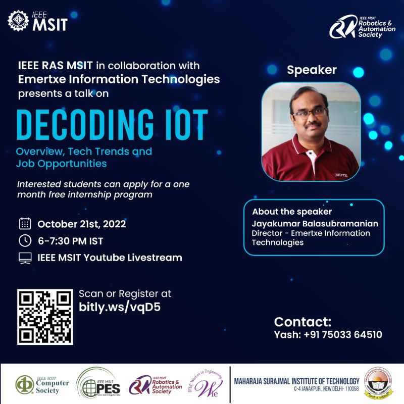 Emertxe Information Technologies on LinkedIn: #ieeemsit #ieee #iot # ... Emertxe Information Technologies on LinkedIn: #ieeemsit #ieee #iot # ...