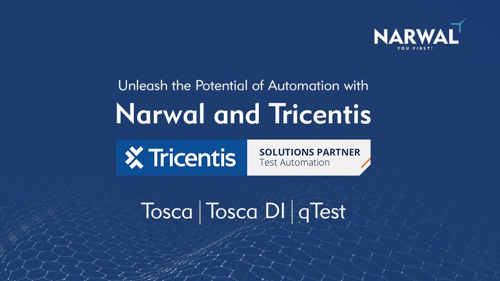 Narwal on LinkedIn: Narwal Becomes Tricentis Solutions Partner for Test ... Narwal on LinkedIn: Narwal Becomes Tricentis Solutions Partner for Test ...