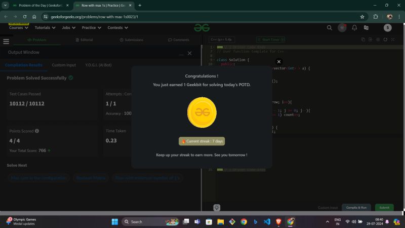 Sk Md Sahil on LinkedIn: #geekstreak2024 #coding #problemsolving # ... Sk Md Sahil on LinkedIn: #geekstreak2024 #coding #problemsolving # ...