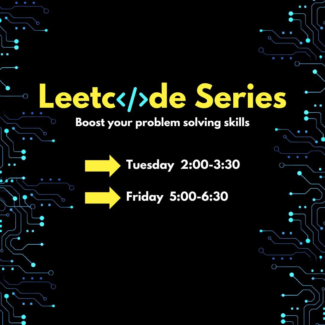 UMT ACM Student Chapter on LinkedIn: #leetcode #coding #techskills UMT ACM Student Chapter on LinkedIn: #leetcode #coding #techskills