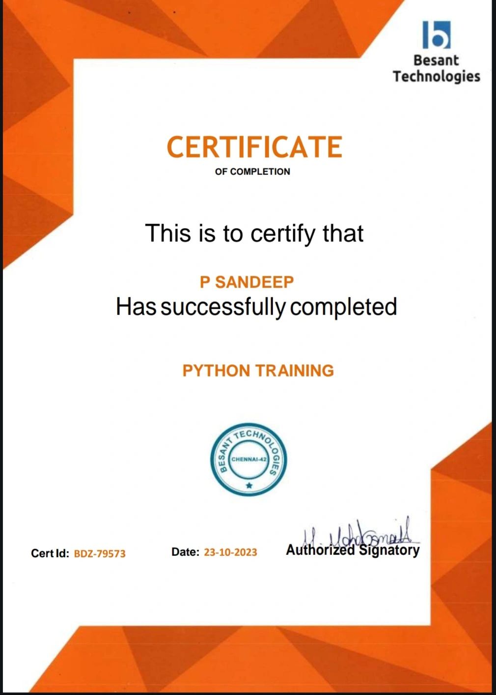 Sandeep P on LinkedIn: #python #besanttecnologies Sandeep P on LinkedIn: #python #besanttecnologies
