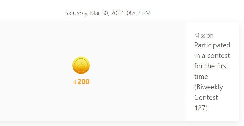 Mouli Dutta on LinkedIn: I just completed my first LeetCode Biweekly ... Mouli Dutta on LinkedIn: I just completed my first LeetCode Biweekly ...