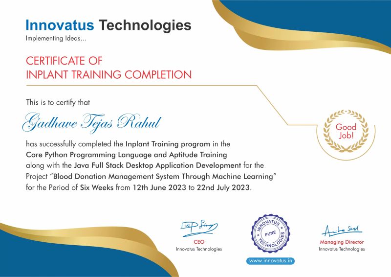 The. Tejas Gadhave on LinkedIn: complete the course The. Tejas Gadhave on LinkedIn: complete the course