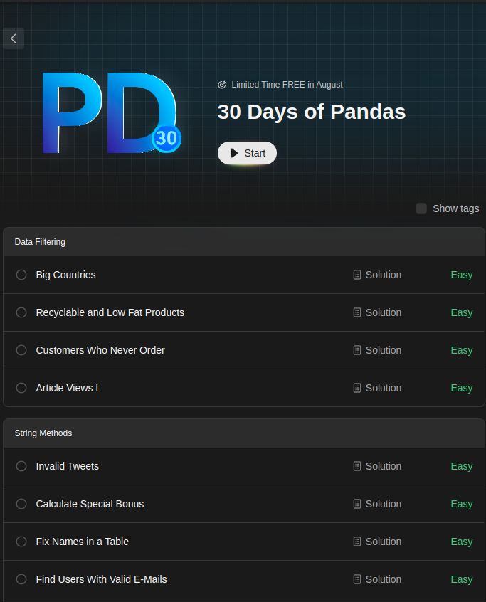 Sakib Hossain on LinkedIn: #leetcode #pandas #dataanalysis #datascience ... Sakib Hossain on LinkedIn: #leetcode #pandas #dataanalysis #datascience ...