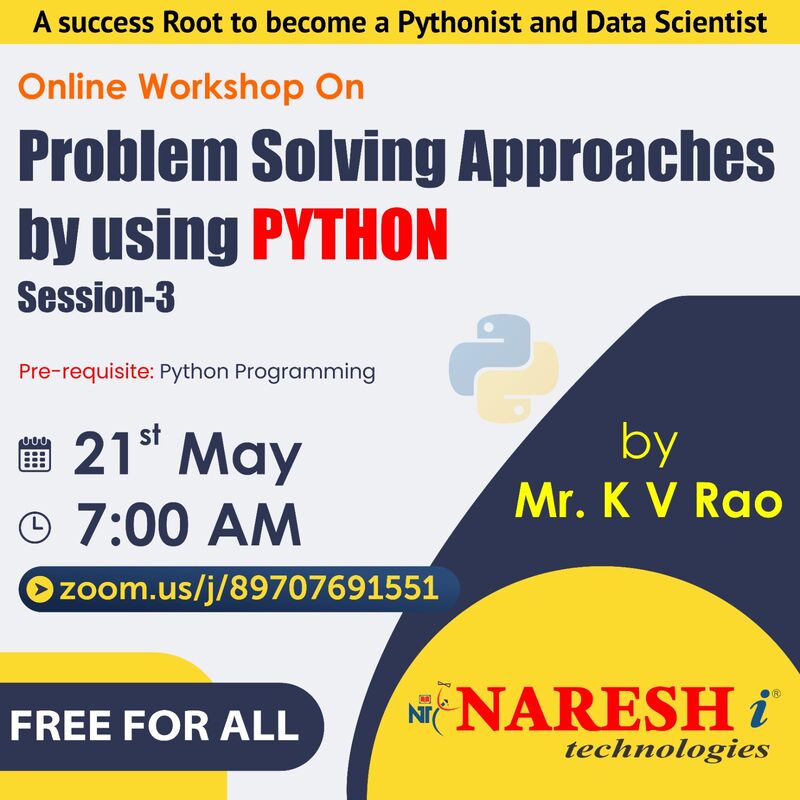 Naresh i Technologies on LinkedIn: #python #numpy #pandas #programming ... Naresh i Technologies on LinkedIn: #python #numpy #pandas #programming ...
