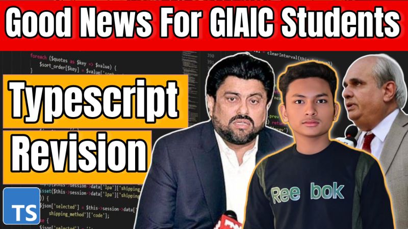 Qamar Zafar on LinkedIn: #giaic #typescript #skilldevelopment # ... Qamar Zafar on LinkedIn: #giaic #typescript #skilldevelopment # ...