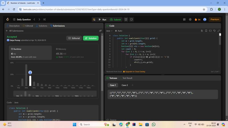 KOTHA SATYA PRANAY on LinkedIn: #leetcode #algorithm #dfs #problemsolving KOTHA SATYA PRANAY on LinkedIn: #leetcode #algorithm #dfs #problemsolving