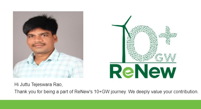 Dr. Tejeswara Rao on LinkedIn: #10gwleadership #renewableenergy # ... Dr. Tejeswara Rao on LinkedIn: #10gwleadership #renewableenergy # ...