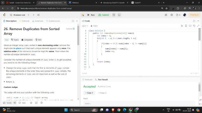 Raghubir Singh Chauhan on LinkedIn: #100daysofdsa #leetcode # ... Raghubir Singh Chauhan on LinkedIn: #100daysofdsa #leetcode # ...