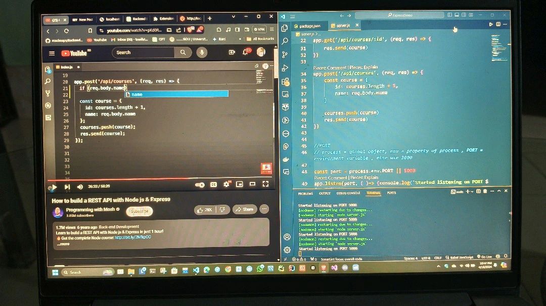 #learning #BackendDevelopment #nodejs #learninpublic #express # ... #learning #BackendDevelopment #nodejs #learninpublic #express # ...