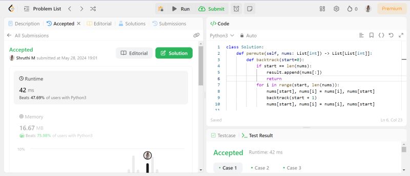 SHRUTHI MOHAN on LinkedIn: #25daysofcode #leetcode SHRUTHI MOHAN on LinkedIn: #25daysofcode #leetcode