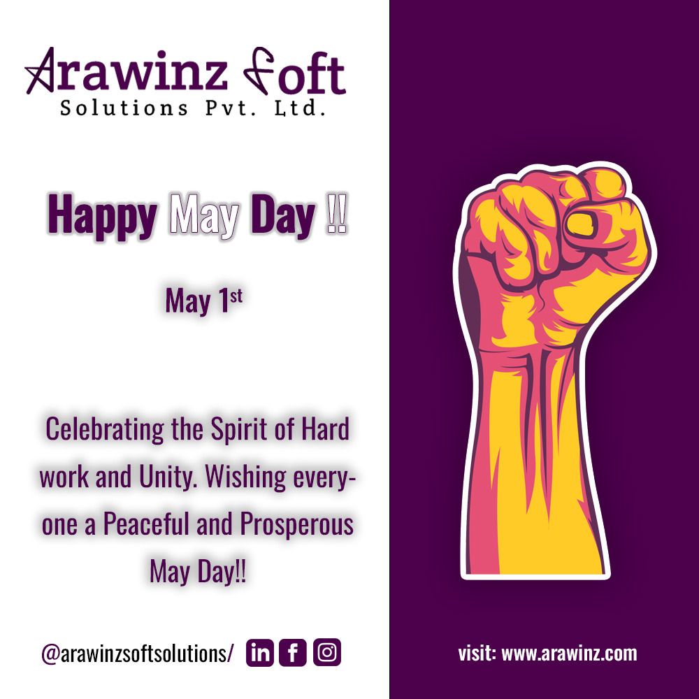Arawinz Soft Solutions on LinkedIn: #mayday #may #hariburuh #labourday ... Arawinz Soft Solutions on LinkedIn: #mayday #may #hariburuh #labourday ...