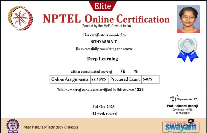 NITHYASRI V T on LinkedIn: #deeplearning #ai NITHYASRI V T on LinkedIn: #deeplearning #ai
