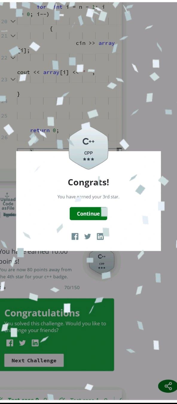Subashini Asokan on LinkedIn: Excited to share that I achieved 3- star ... Subashini Asokan on LinkedIn: Excited to share that I achieved 3- star ...