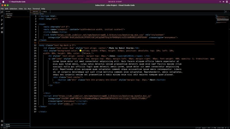 Nakul Sharma on LinkedIn: #javascript Nakul Sharma on LinkedIn: #javascript
