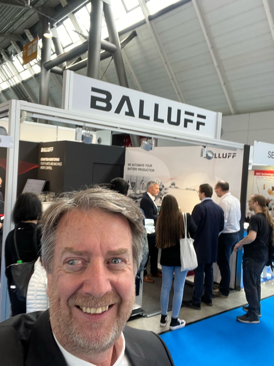 Greg Soden on LinkedIn: Busy Day One at the BALLUFF Booth 6-F60 of The ... Greg Soden on LinkedIn: Busy Day One at the BALLUFF Booth 6-F60 of The ...