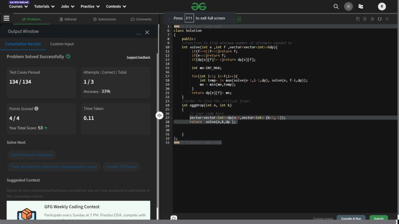 Rahul Gupta on LinkedIn: #100daysofcodechallenge #leetcode Rahul Gupta on LinkedIn: #100daysofcodechallenge #leetcode