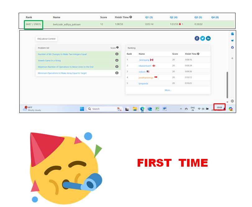 Aditya Kumar on LinkedIn: #leetcode #coding #achievement #motivation ... Aditya Kumar on LinkedIn: #leetcode #coding #achievement #motivation ...