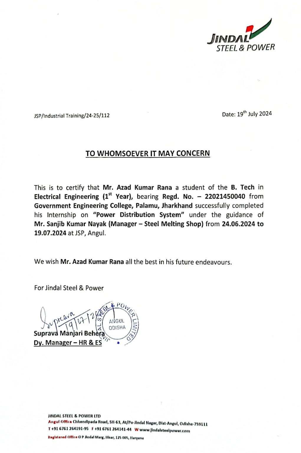 Azad Kumar Rana on LinkedIn: Thrilled to announce that I've secured an ... Azad Kumar Rana on LinkedIn: Thrilled to announce that I've secured an ...