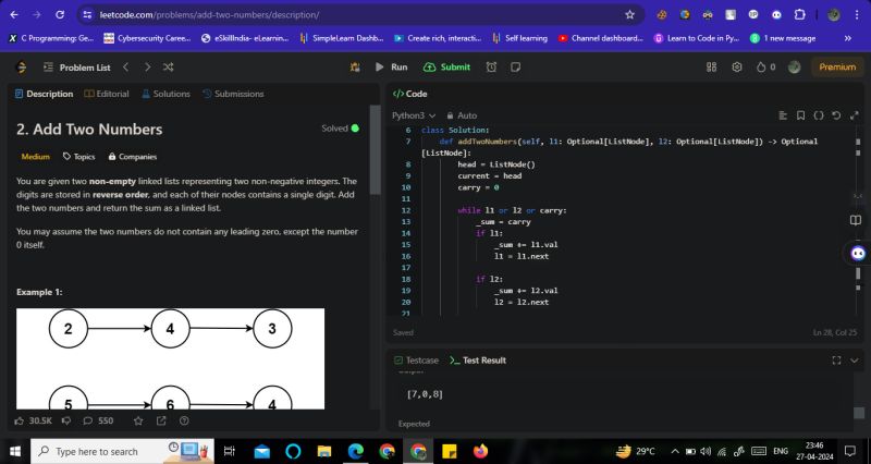 Akshat Srivastava on LinkedIn: #365daysofcode #leetcode Akshat Srivastava on LinkedIn: #365daysofcode #leetcode
