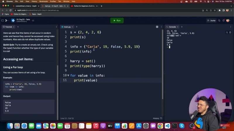 Anurag Mishra on LinkedIn: #python #learningjourney #sets #datastructures Anurag Mishra on LinkedIn: #python #learningjourney #sets #datastructures