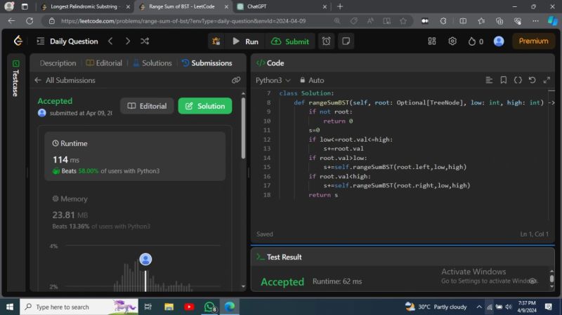 Sanjana Venkatesan on LinkedIn: #codingjourney #progress #leetcode # ... Sanjana Venkatesan on LinkedIn: #codingjourney #progress #leetcode # ...