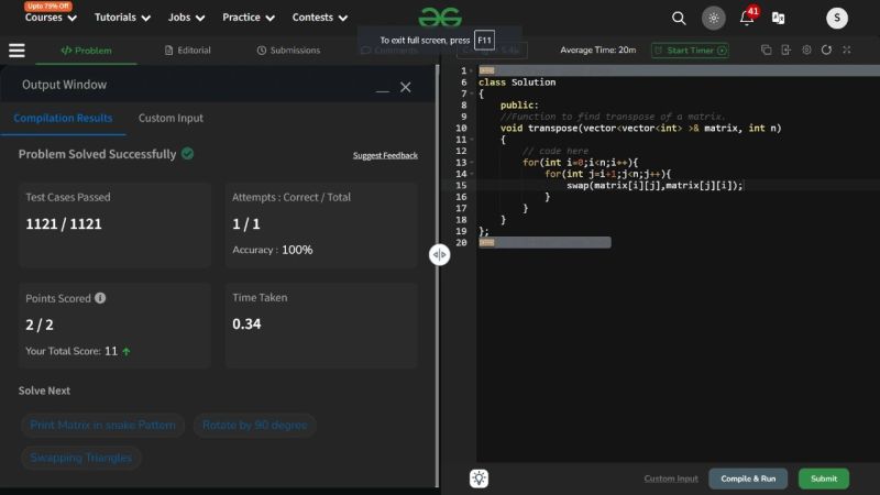 Shubham Chauhan on LinkedIn: #coding #dsa #leetcode #geeksforgeeks Shubham Chauhan on LinkedIn: #coding #dsa #leetcode #geeksforgeeks