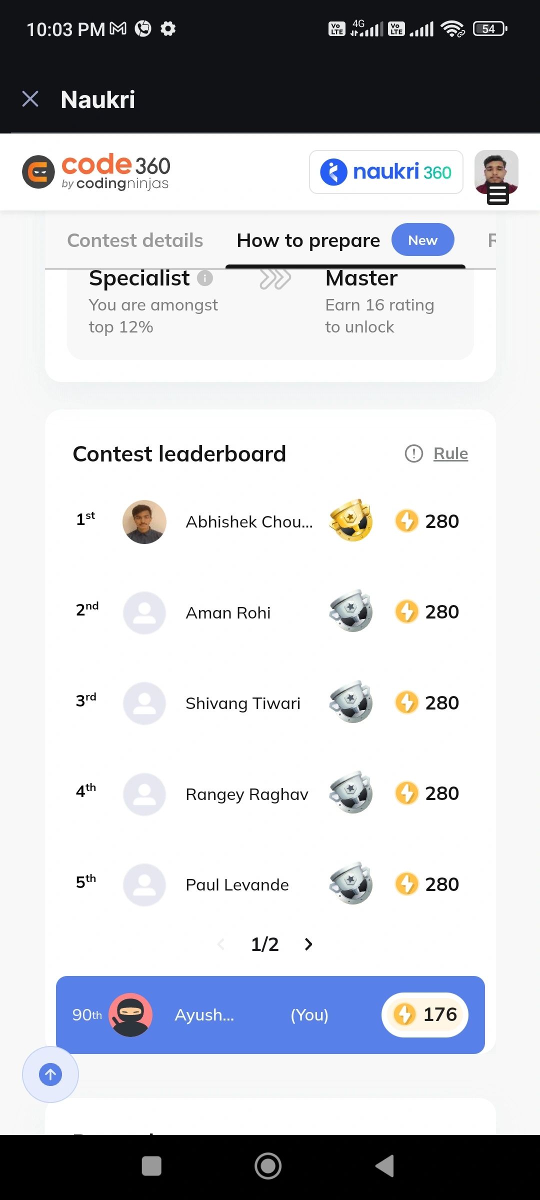 Ayush Chouksey on LinkedIn: #codingninjas #leetcode #geeksforgeeks # ... Ayush Chouksey on LinkedIn: #codingninjas #leetcode #geeksforgeeks # ...