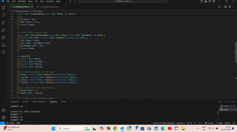 Ritik Antil on LinkedIn: #cprogramming #linkedlists #datastructures # ... Ritik Antil on LinkedIn: #cprogramming #linkedlists #datastructures # ...