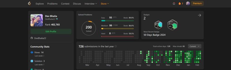 Dev Bhatia on LinkedIn: #leetcode #coding #birthdaycelebration Dev Bhatia on LinkedIn: #leetcode #coding #birthdaycelebration