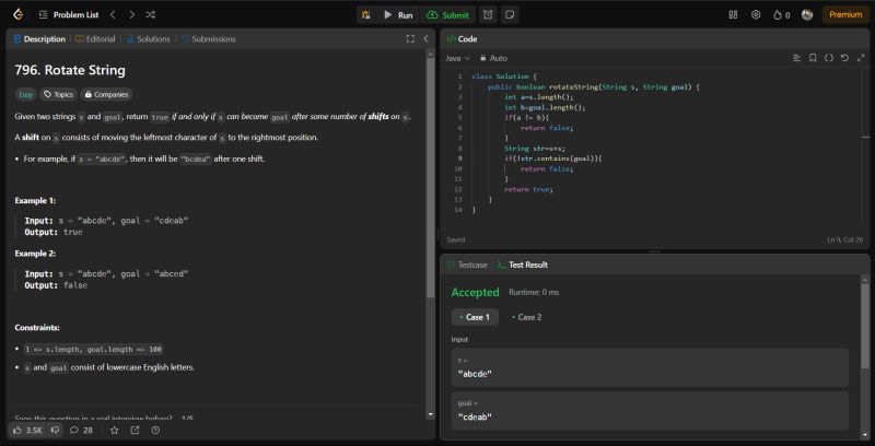 ARULMURUGAN N on LinkedIn: #problemsolving #100daysofcode #leetcode # ... ARULMURUGAN N on LinkedIn: #problemsolving #100daysofcode #leetcode # ...