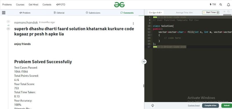 Rishabh Panchal on LinkedIn: #geeksforgeeks #leetcode #dsa # ... Rishabh Panchal on LinkedIn: #geeksforgeeks #leetcode #dsa # ...