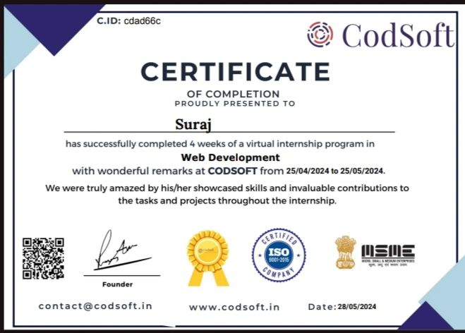 suraj rajput on LinkedIn: #webdev #mernstack #internshipcomplete # ... suraj rajput on LinkedIn: #webdev #mernstack #internshipcomplete # ...