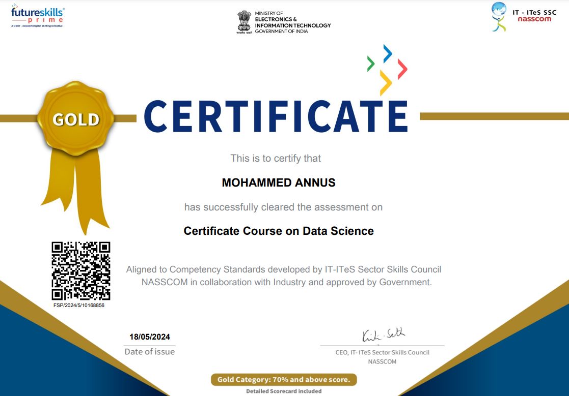 Mohammad Annus on LinkedIn: #achievementunlocked #nasscom #goldcategory ... Mohammad Annus on LinkedIn: #achievementunlocked #nasscom #goldcategory ...