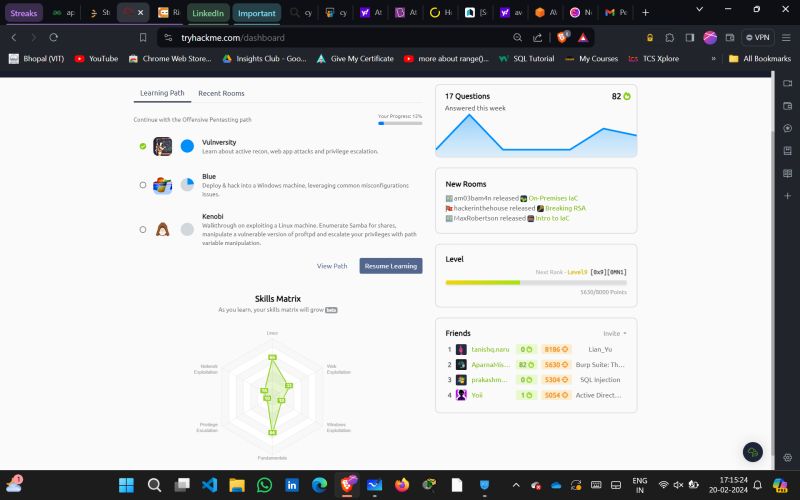 Aparna Mishra on LinkedIn: #tryhackme #cybersecurity #ethicalhacking # ... Aparna Mishra on LinkedIn: #tryhackme #cybersecurity #ethicalhacking # ...