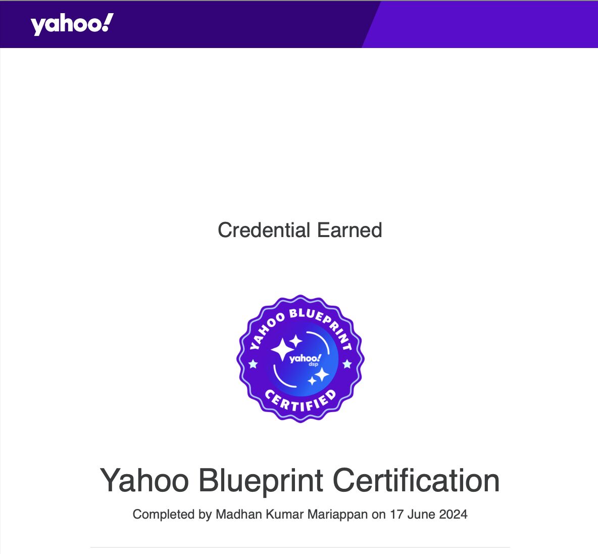 Madhan Kumar M on LinkedIn: I’m happy to share that I’ve obtained a new ... Madhan Kumar M on LinkedIn: I’m happy to share that I’ve obtained a new ...