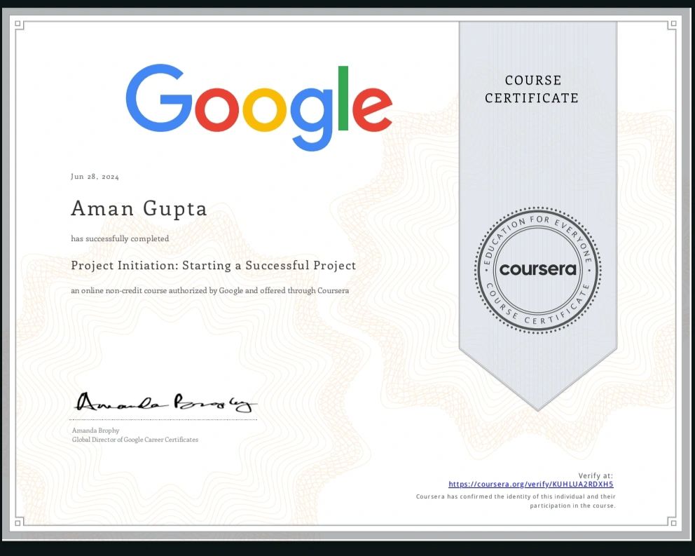 Aman Kumar Gupta on LinkedIn: #projectmanagement Aman Kumar Gupta on LinkedIn: #projectmanagement