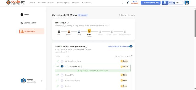 AMAN GUPTA on LinkedIn: #heyconnections #2nd #codingninjas #challenge # ... AMAN GUPTA on LinkedIn: #heyconnections #2nd #codingninjas #challenge # ...