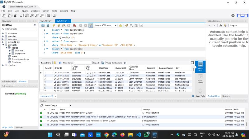 Shoaib Khan on LinkedIn: #day41 #mysql #sql Shoaib Khan on LinkedIn: #day41 #mysql #sql