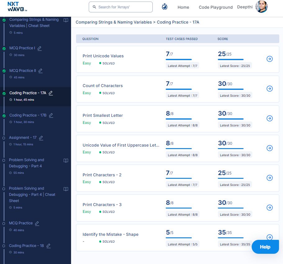 DEEPTHI MURUPUDI on LinkedIn: #ccbp #nxtwave #python #30daysofcode DEEPTHI MURUPUDI on LinkedIn: #ccbp #nxtwave #python #30daysofcode