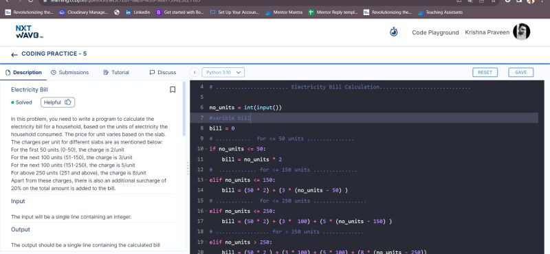 Krishna Praveen Tumpala on LinkedIn: #day37 #coding #assignments # ... Krishna Praveen Tumpala on LinkedIn: #day37 #coding #assignments # ...
