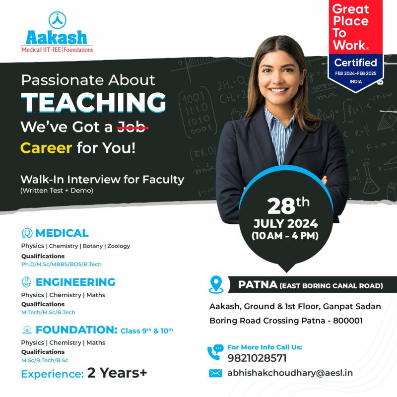 Vikas Grover on LinkedIn: #faculty #teachers #hiring #jee #neet Vikas Grover on LinkedIn: #faculty #teachers #hiring #jee #neet