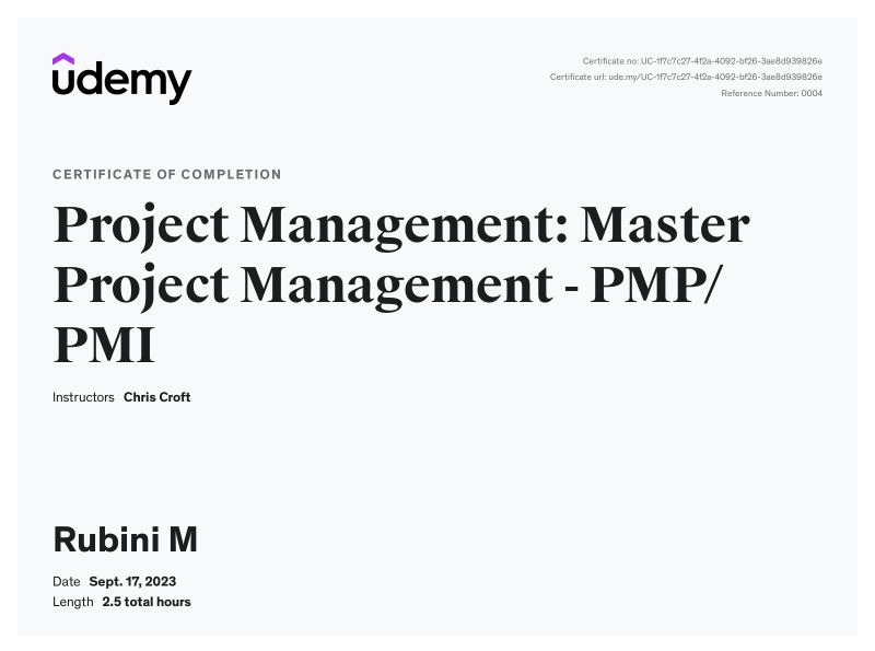 Rubini Arunraj on LinkedIn: I’m happy to share that I’ve obtained a new ... Rubini Arunraj on LinkedIn: I’m happy to share that I’ve obtained a new ...
