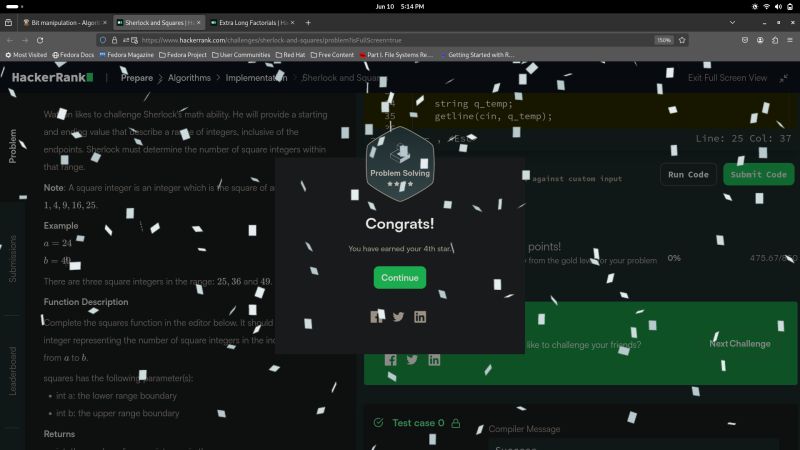 Ayushman Gupta on LinkedIn: #hackerrank #codingjourney #4starachievement Ayushman Gupta on LinkedIn: #hackerrank #codingjourney #4starachievement
