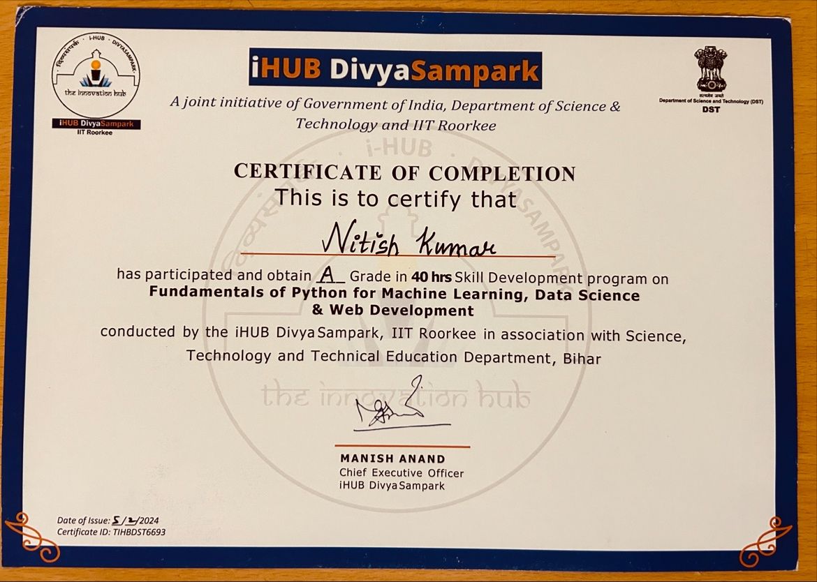 nitish kumar on LinkedIn: #python #machine #data #web #department # ... nitish kumar on LinkedIn: #python #machine #data #web #department # ...