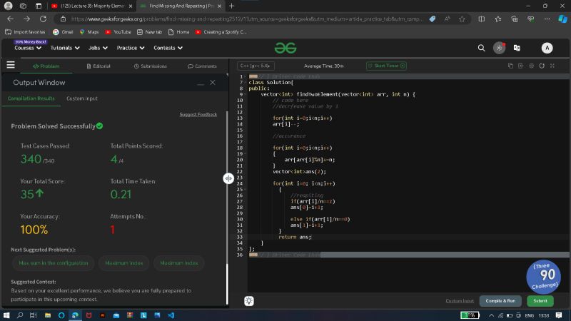Day 47 of #180daysofcode: Solving hard problems on arrays | Anurag ... Day 47 of #180daysofcode: Solving hard problems on arrays | Anurag ...