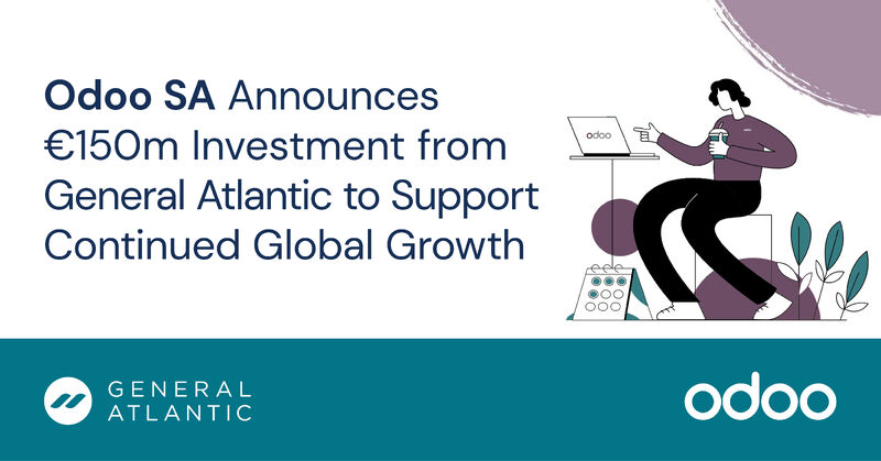 LUBA Vincent on LinkedIn: Odoo SA Announces €150m Investment from ... LUBA Vincent on LinkedIn: Odoo SA Announces €150m Investment from ...