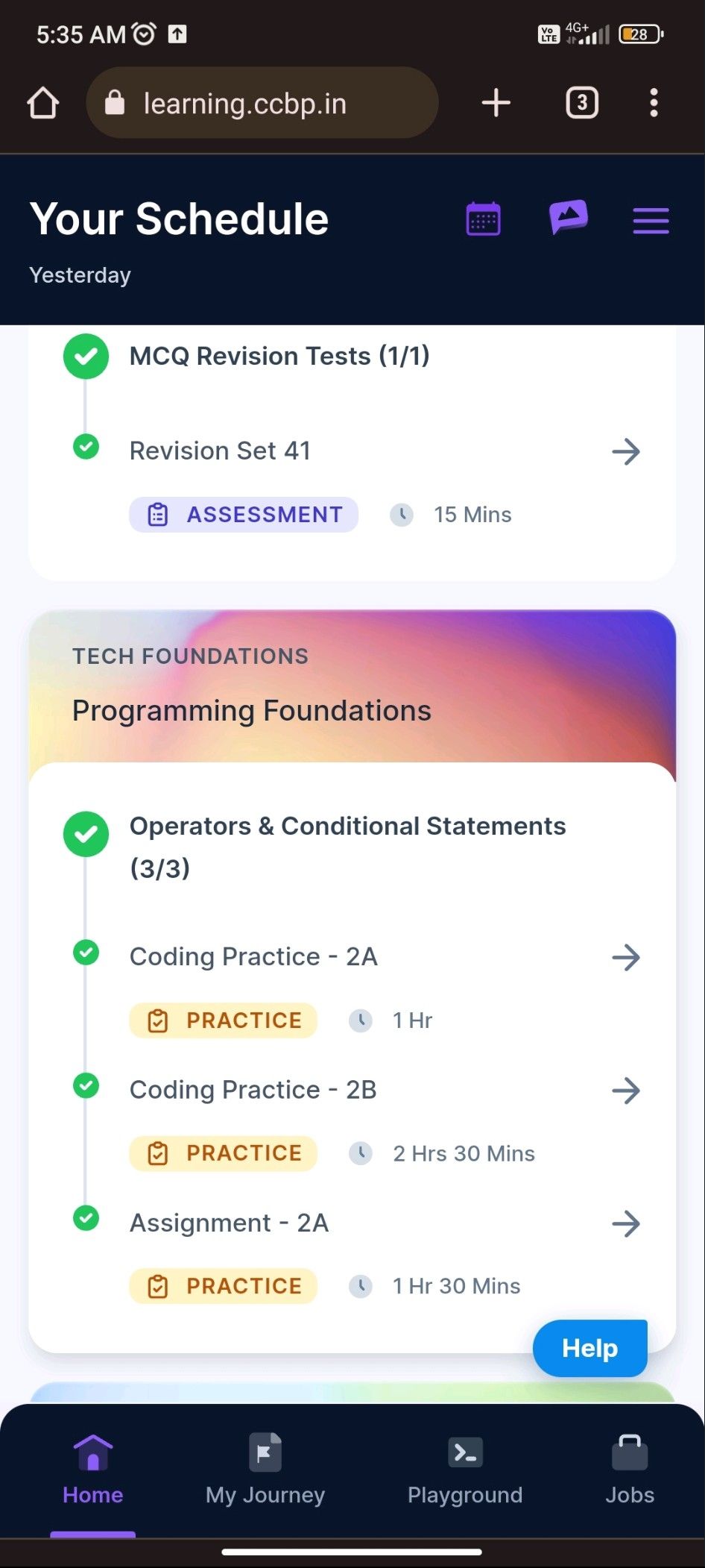 Completed coding practice and assignment in Relational Operators ... Completed coding practice and assignment in Relational Operators ...