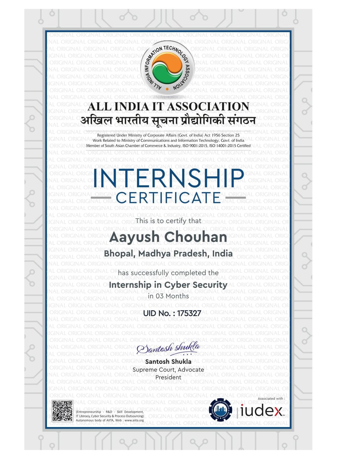 eLearnix Bhopal on LinkedIn: Congratulations Ayush Chouhan on this ... eLearnix Bhopal on LinkedIn: Congratulations Ayush Chouhan on this ...
